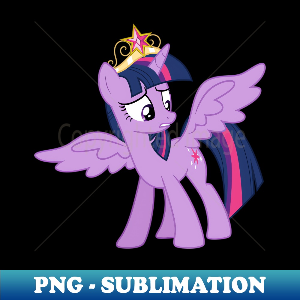 Worried Princess Twilight Sparkle - Professional Sublimation | Inspire ...