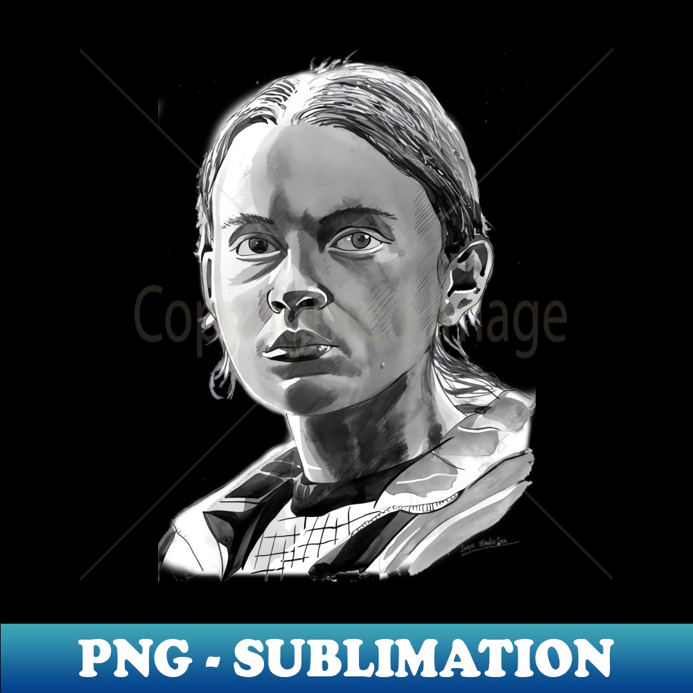 Stranger Things Max Mayfield - Ink Portrait - Elegant Sublim | Inspire ...