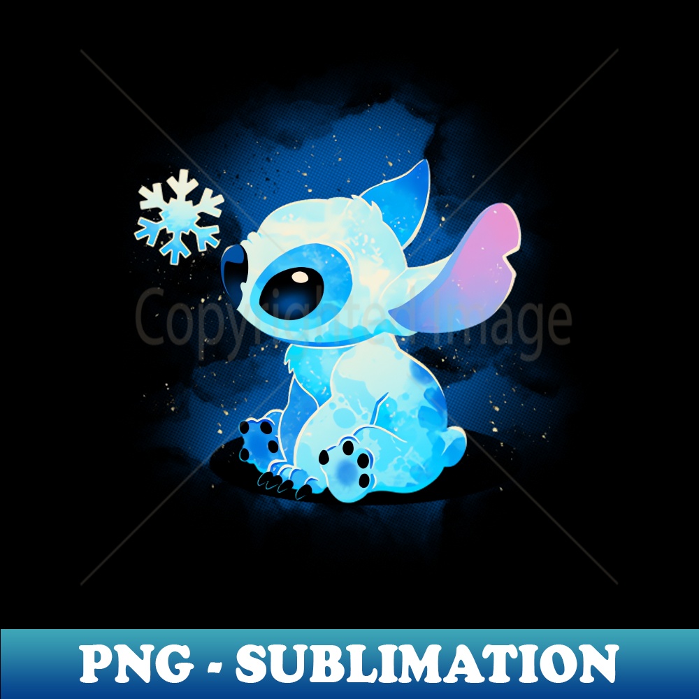 Stitch Winter Christmas - PNG Transparent Sublimation File - | Inspire ...
