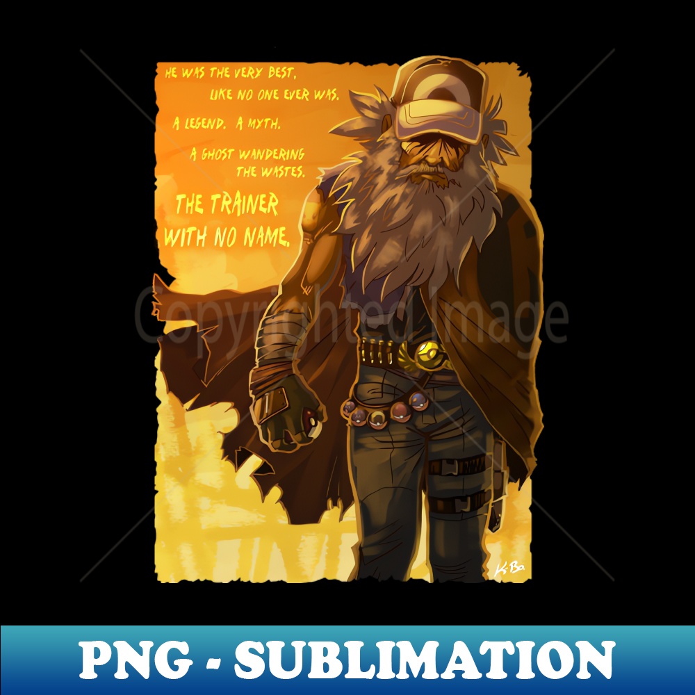 The Trainer with No Name - PNG Transparent Sublimation Desig - Inspire ...