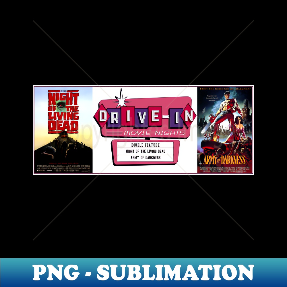 Drive-In Double Feature - Army of Darkness Night of the Liv | Inspire ...