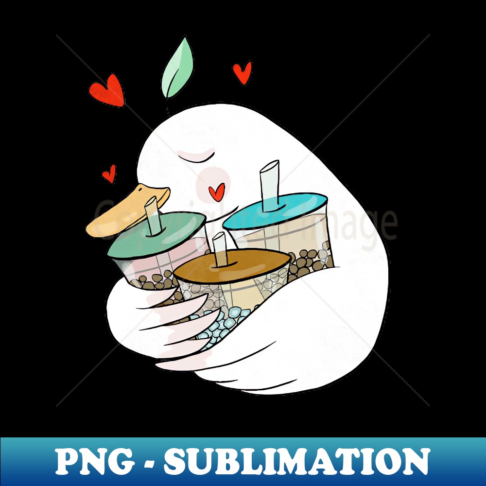 Doo Doo duck drink cute - Premium PNG Sublimation File - Stu - Inspire ...