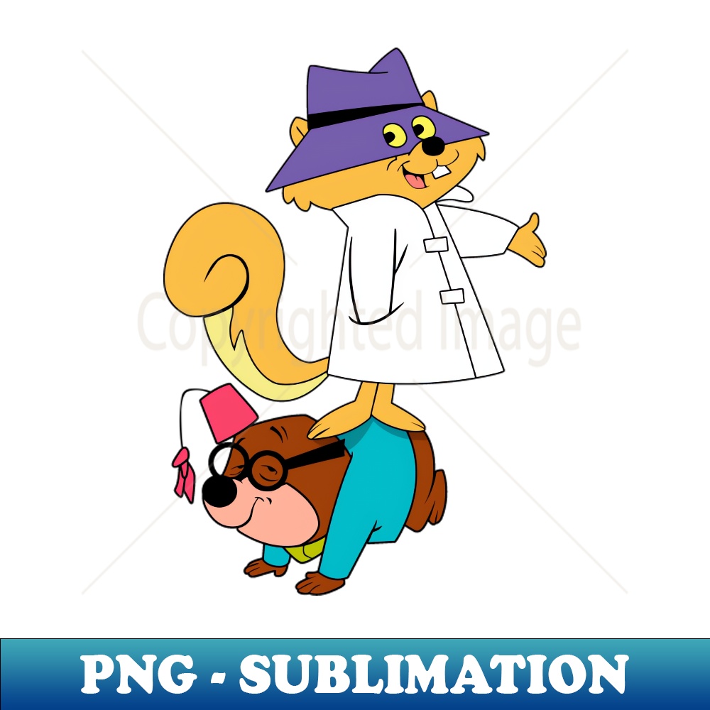 Secret Squirrel and Morocco Mole - Signature Sublimation PNG | Inspire ...