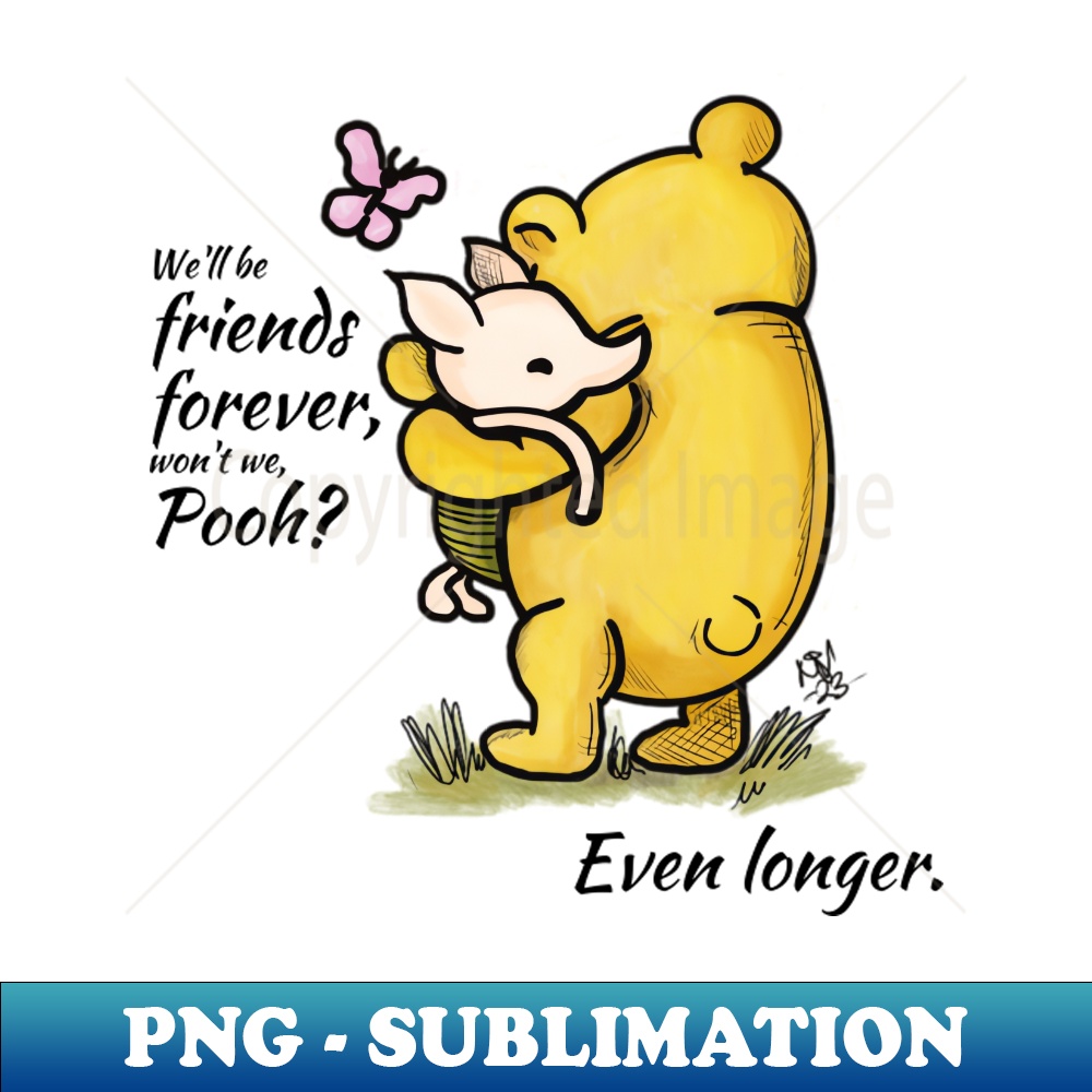 Friends Forever - Classic Winnie the Pooh and Piglet too - A | Inspire ...