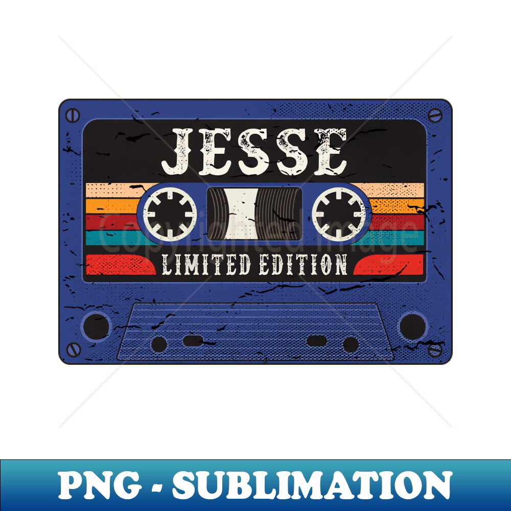 Jesse NAME RETRO VINTAG - PNG Transparent Sublimation Design | Inspire ...