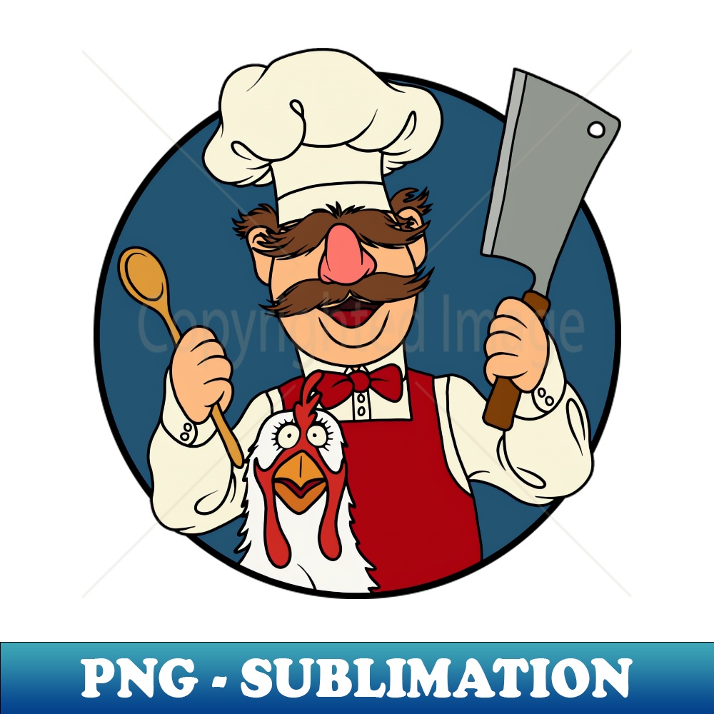 Kitchen Swedish Chef and chicken - Exclusive Sublimation Dig | Inspire ...