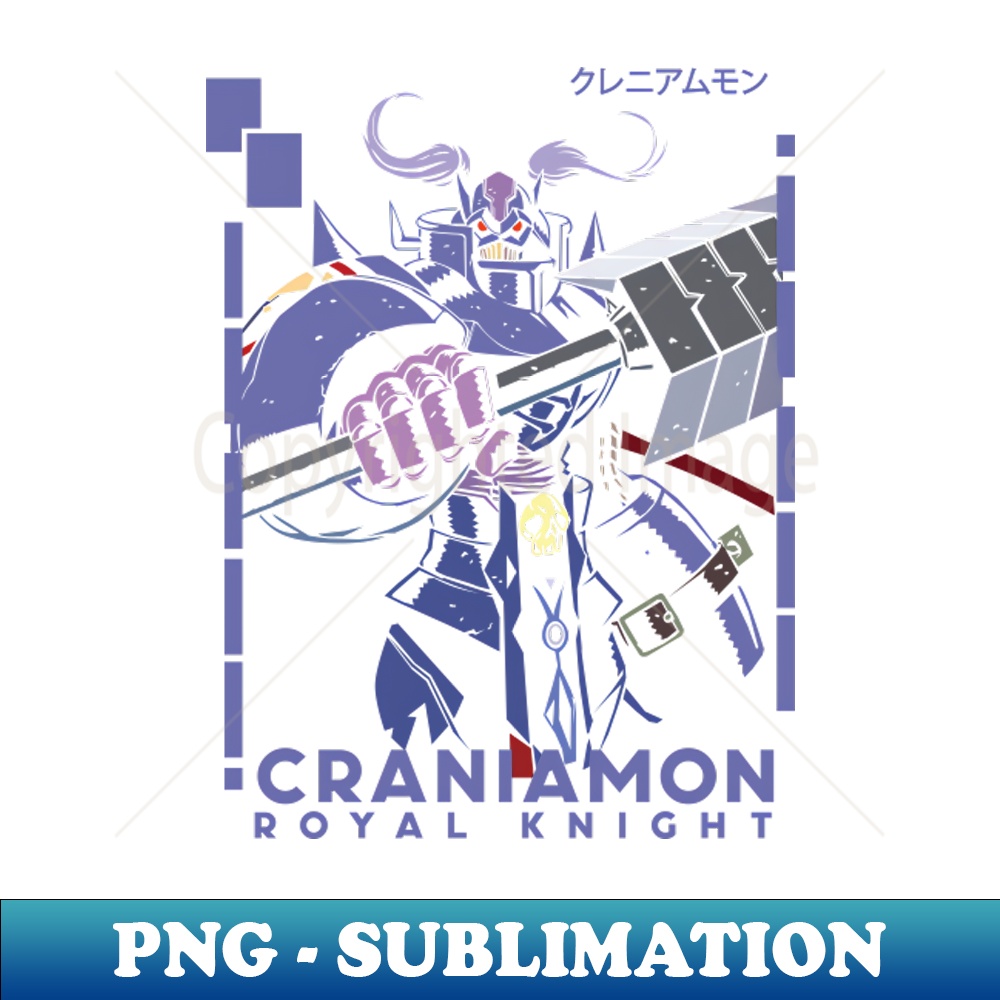 digimon royal knigh craniamon - PNG Transparent Sublimation - Inspire ...