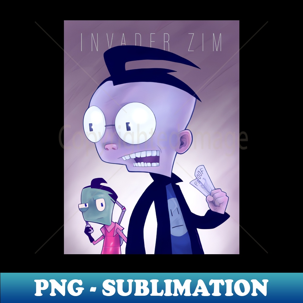 Invader Zim - Artistic Sublimation Digital File - Perfect fo | Inspire ...