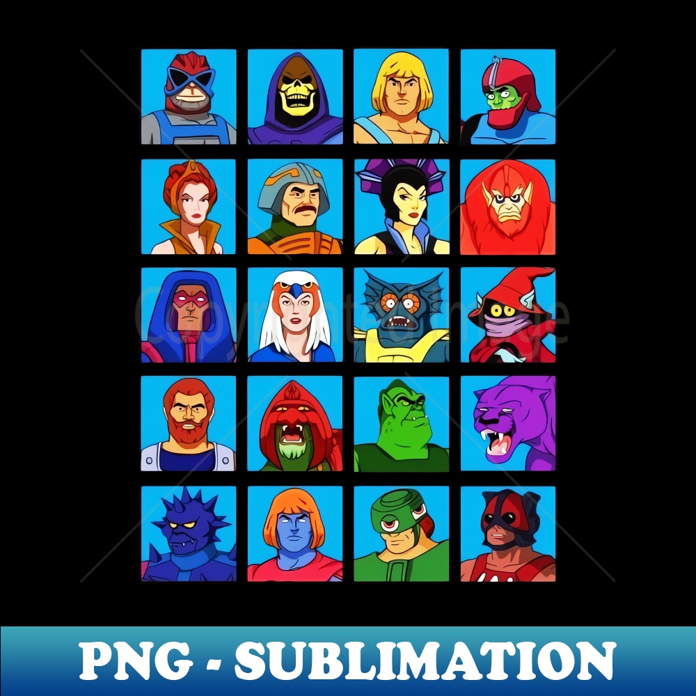 He-Man the Masters of the Universe - PNG Transparent Sublim | Inspire ...