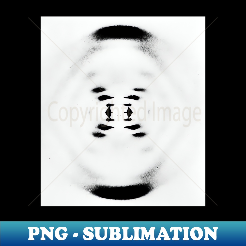 Rosalind Franklins B-Form x-ray of DNA 1952 Diffraction Phot | Inspire ...