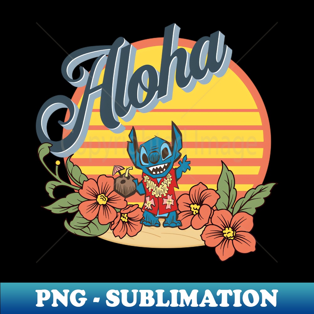 Aloha Stitch - PNG Sublimation Digital Download - Defying th | Inspire ...