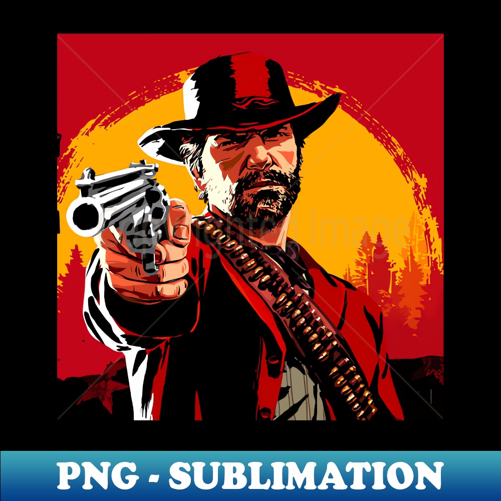 Arthur Morgan desing - Exclusive Sublimation Digital File - | Inspire ...