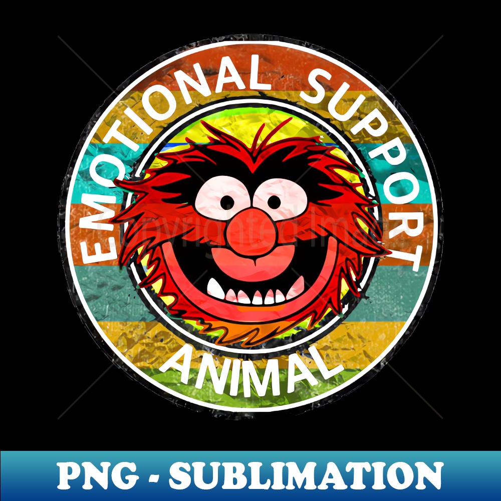 RETRO MUPPETS 90s ANIMAL SUPPORT - Professional Sublimation | Inspire Uplift