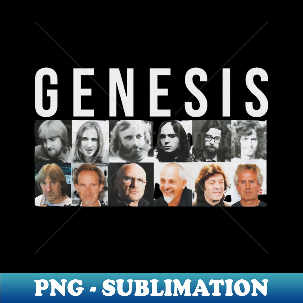 genesis band legend - Trendy Sublimation Digital Download - | Inspire ...