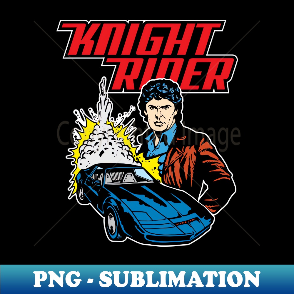 Knight Rider - Signature Sublimation PNG File - Capture Imag | Inspire ...