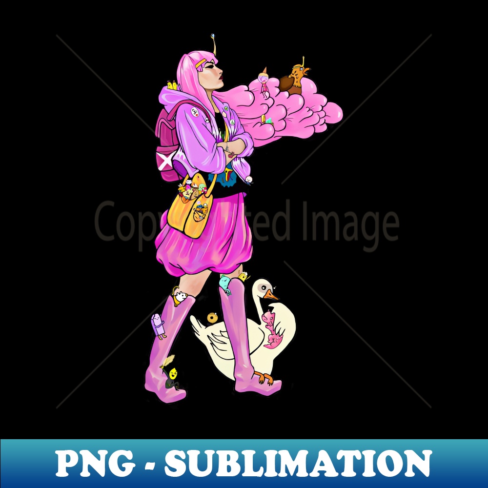 Princess Bubblegum and The Candy Citizens - High-Quality PNG | Inspire ...