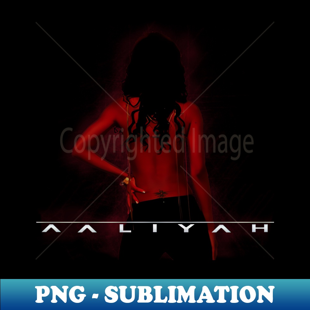 Aaliyah - PNG Transparent Digital Download File for Sublimat - Inspire ...