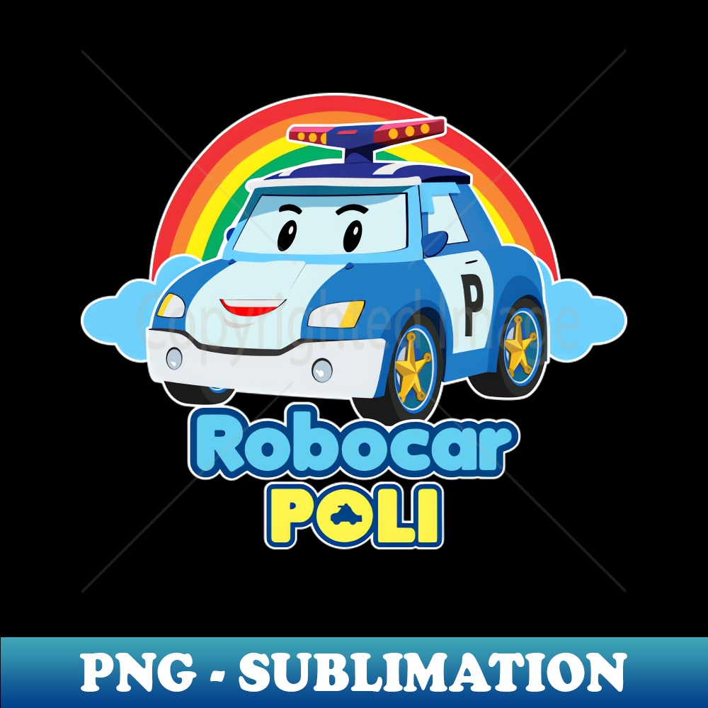 Robocar Poli - PNG Transparent Digital Download File for Sub | Inspire ...