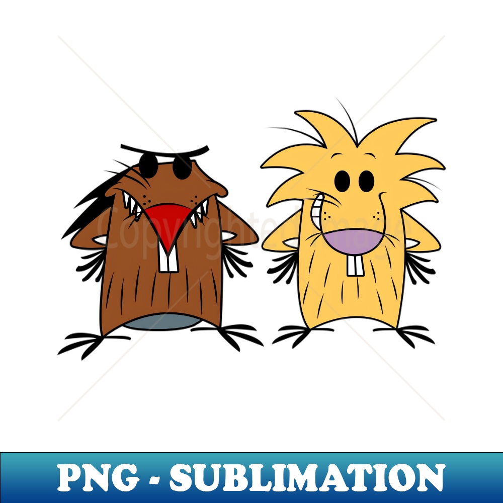 The Angry Beavers - Instant PNG Sublimation Download - Spice | Inspire ...