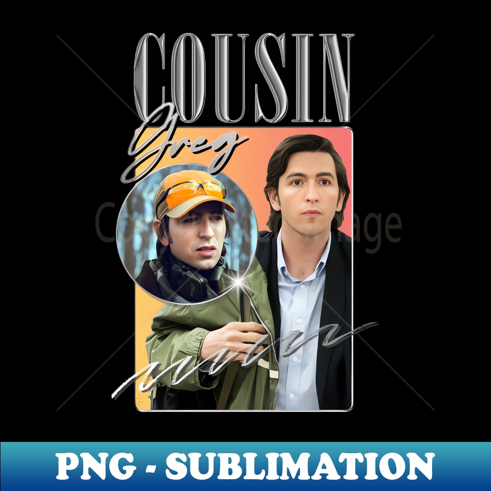 Cousin Greg -- 90s Style Aesthetic - Instant PNG Sublimation | Inspire ...