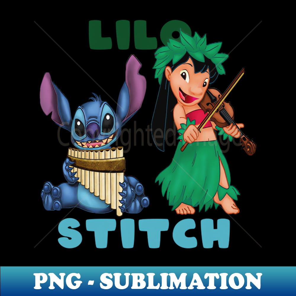 Lilo and Stitch - Elegant Sublimation PNG Download - Stunnin - Inspire ...