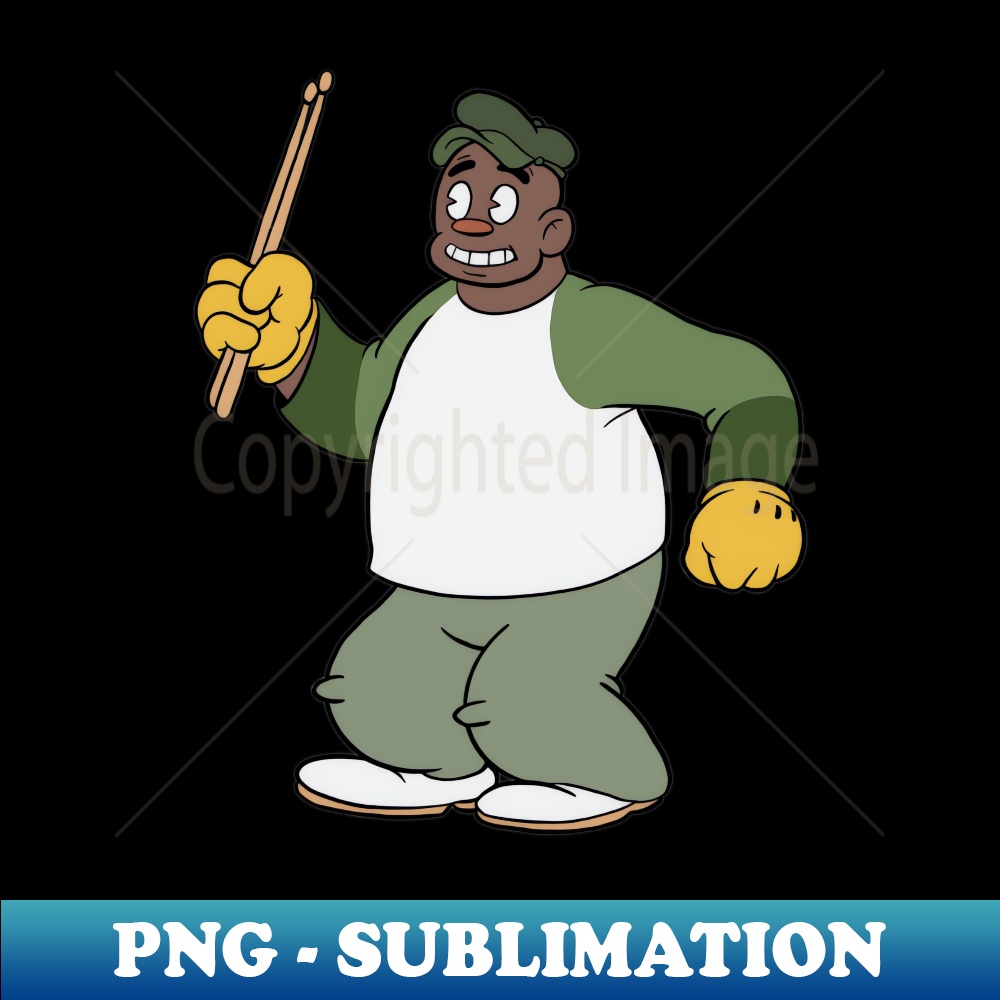 Russy drummer 1930s rubberhose style - PNG Transparent Subli - Inspire ...
