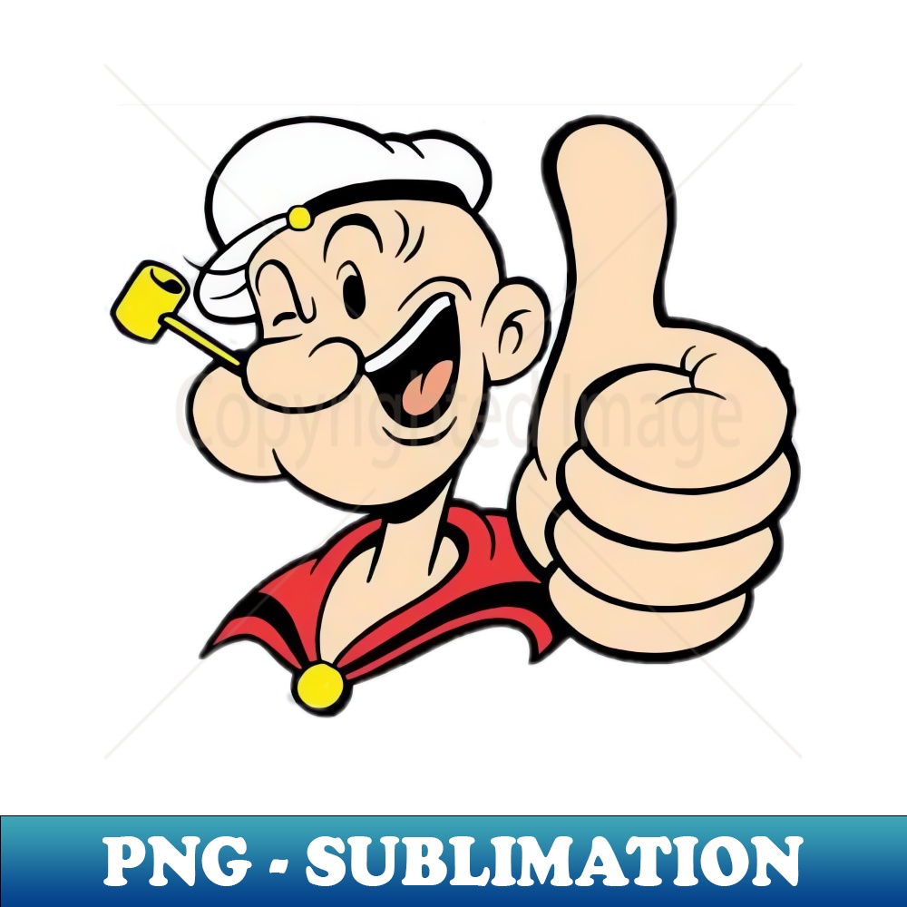 Popeye cartoon 6 - PNG Transparent Sublimation Design - Fash | Inspire ...