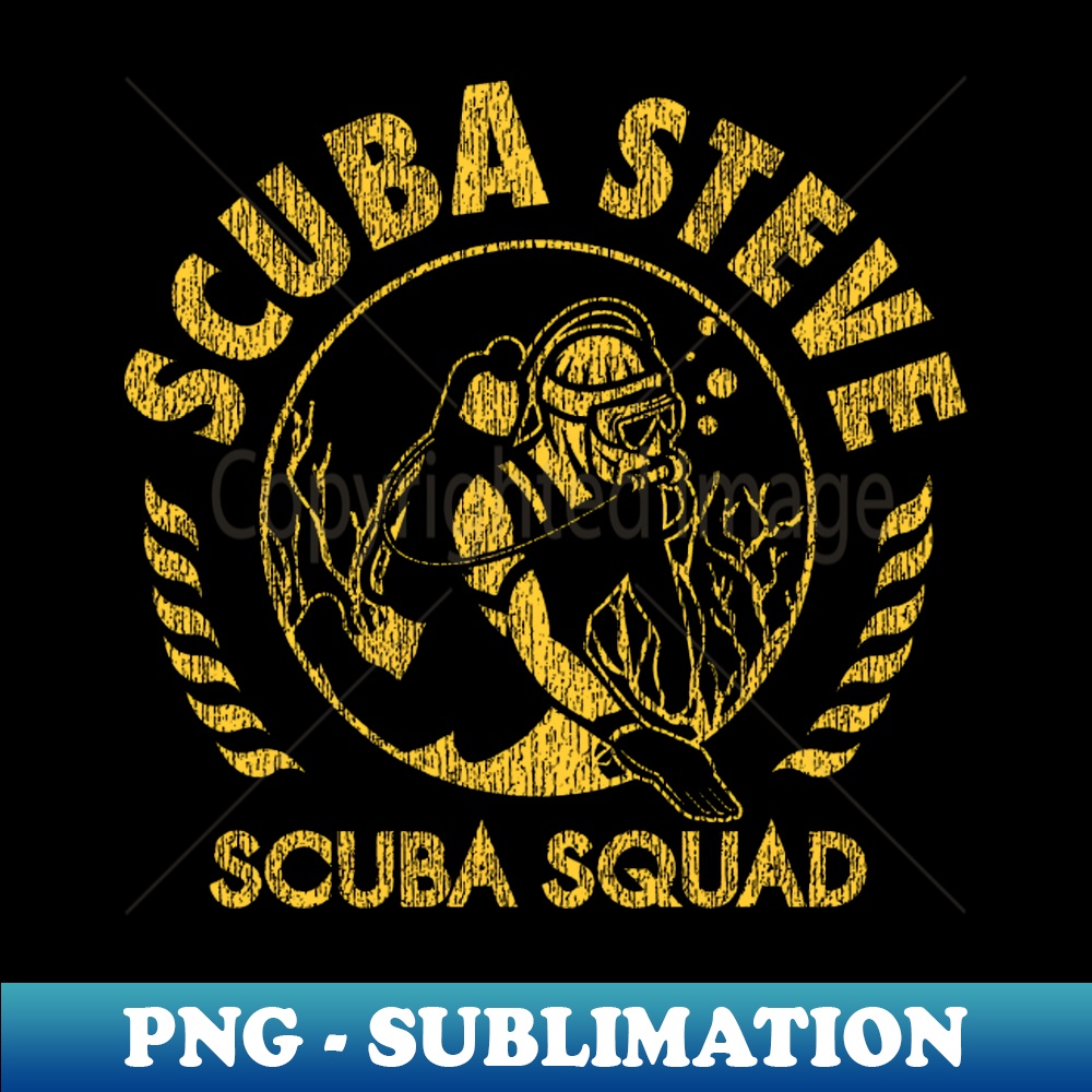 Scuba Steve Dive Squad Funny Vintage 90s Hilarious Retro S | Inspire Uplift