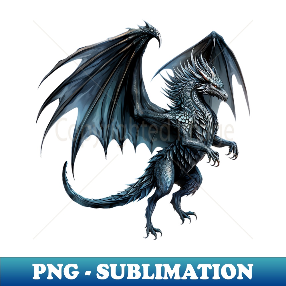 Dragons Gothic Moonlight Flight - PNG Sublimation Digital Do | Inspire ...