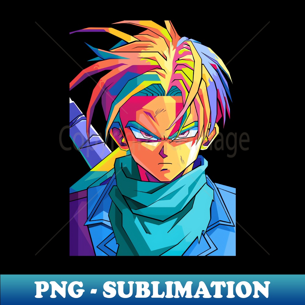 trunks dbz - High-Resolution PNG Sublimation File - Perfect | Inspire ...
