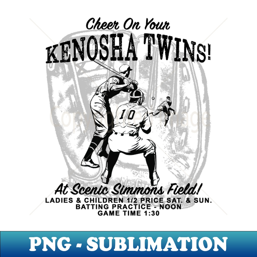 Kenosha Twins - Instant PNG Sublimation Download - Stunning - Inspire ...
