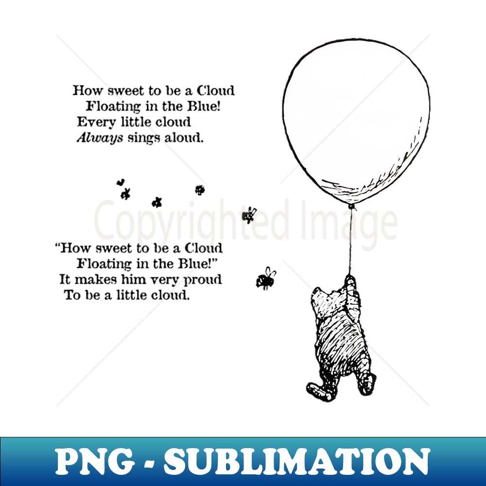 Winnie The Pooh Balloon Ride - Professional Sublimation Digi | Inspire ...