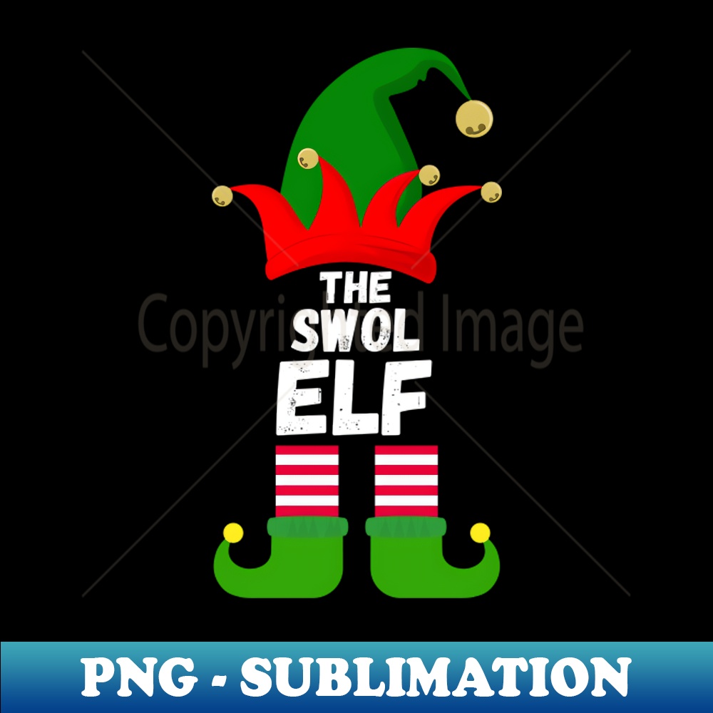 The Swol Elf Family Christmas Elf Costume - Decorative Subli | Inspire ...