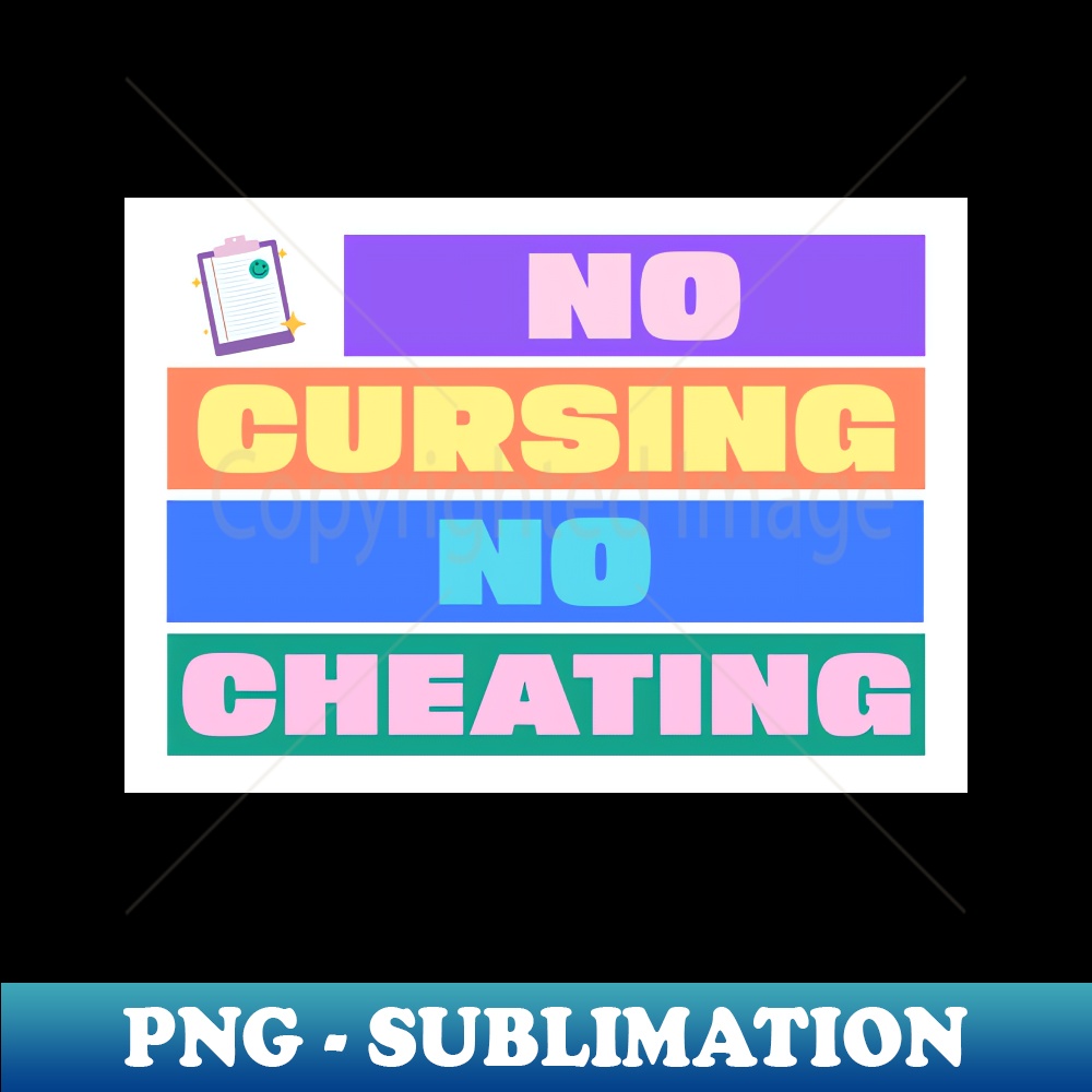 no cursing no cheating - Professional Sublimation Digital Do | Inspire ...