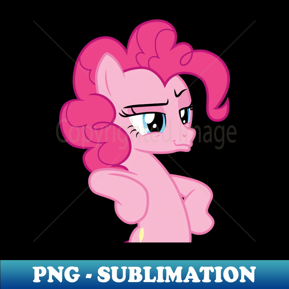 Smug Pinkie Pie - Exclusive PNG Sublimation Download - Trans | Inspire ...