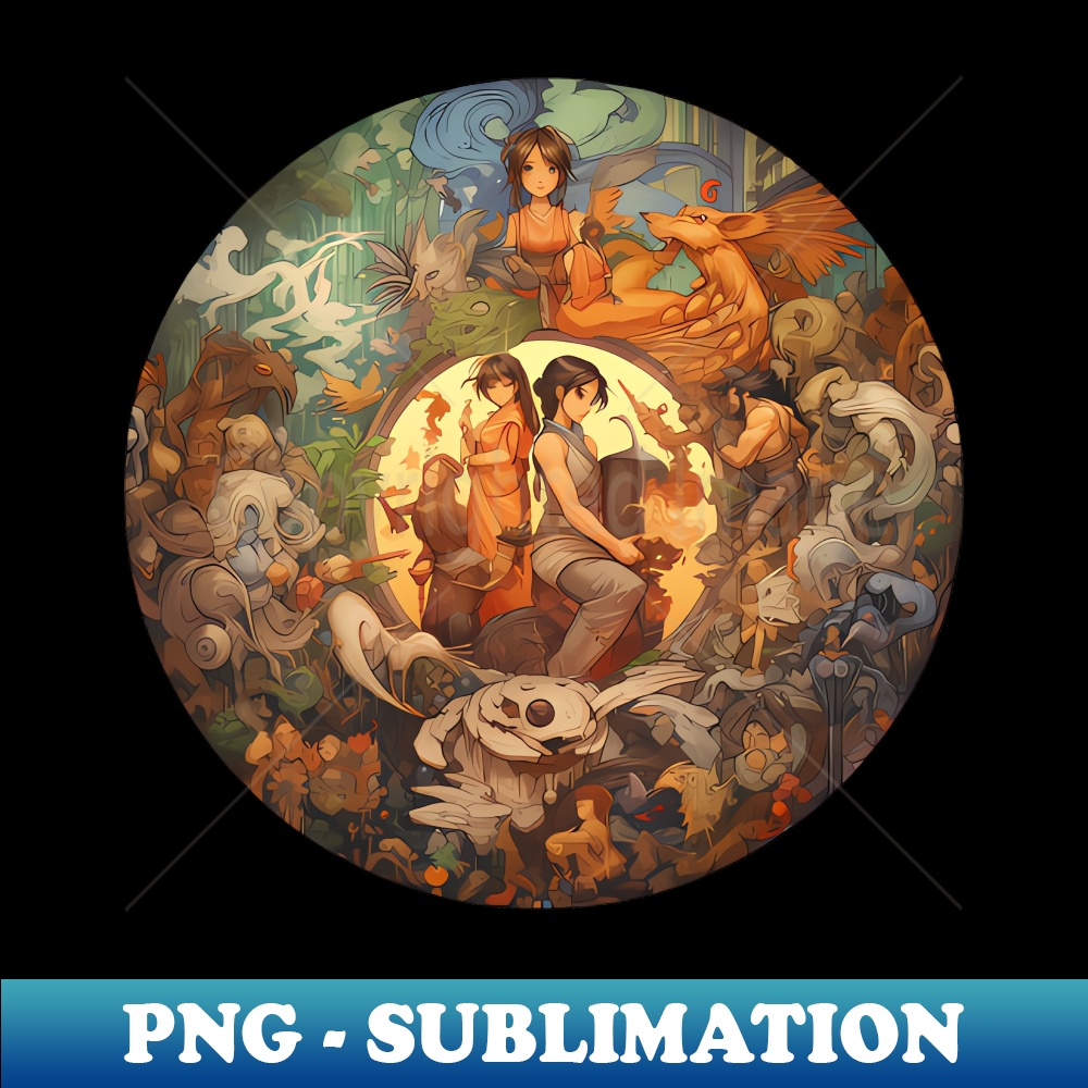 Mother And Daughter Anime And Animated Art Sublimation Rea Inspire Uplift