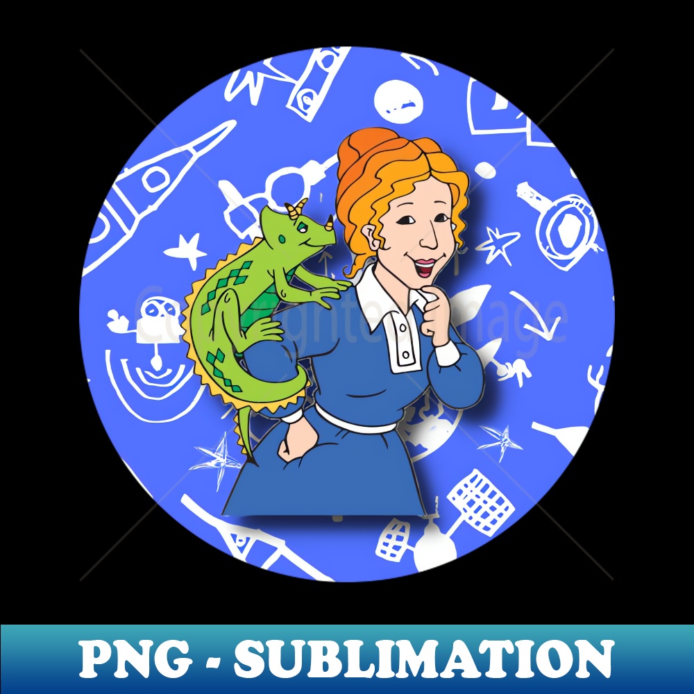 Ms Frizzle - Vintage Sublimation PNG Download - Capture Imag | Inspire ...