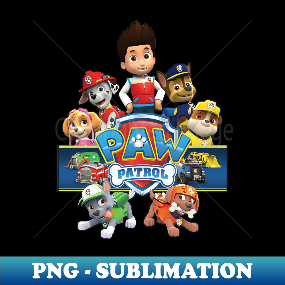 PAW Patrol - Signature Sublimation PNG File - Bring Your Des | Inspire ...