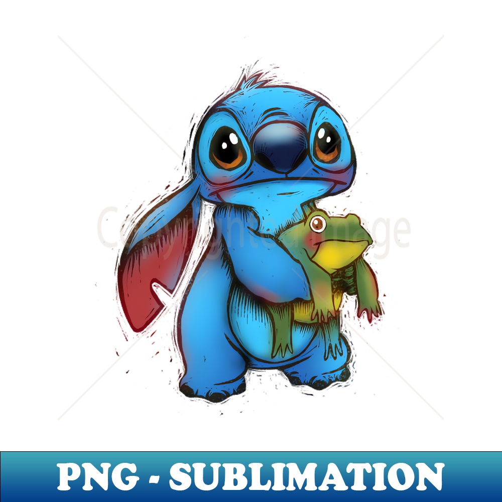 Scared little Stitch - Stylish Sublimation Digital Download | Inspire ...