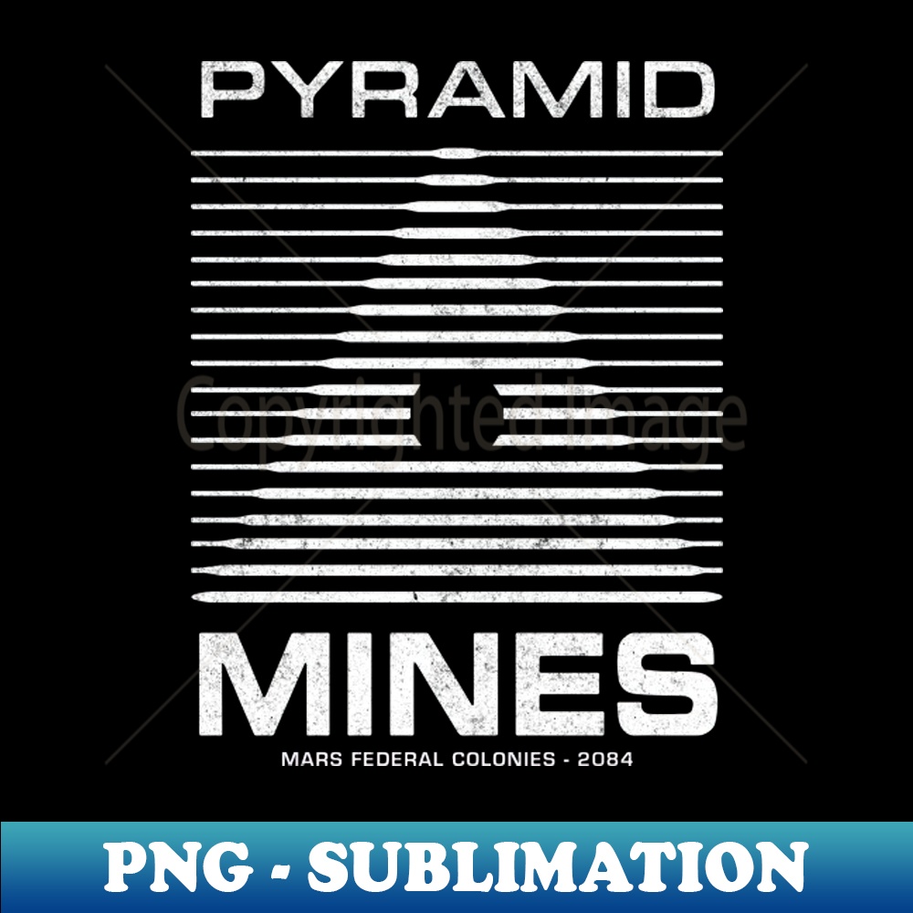 Pyramid Mines - Mars Federal Colonies 2084 - vintage logo - | Inspire ...
