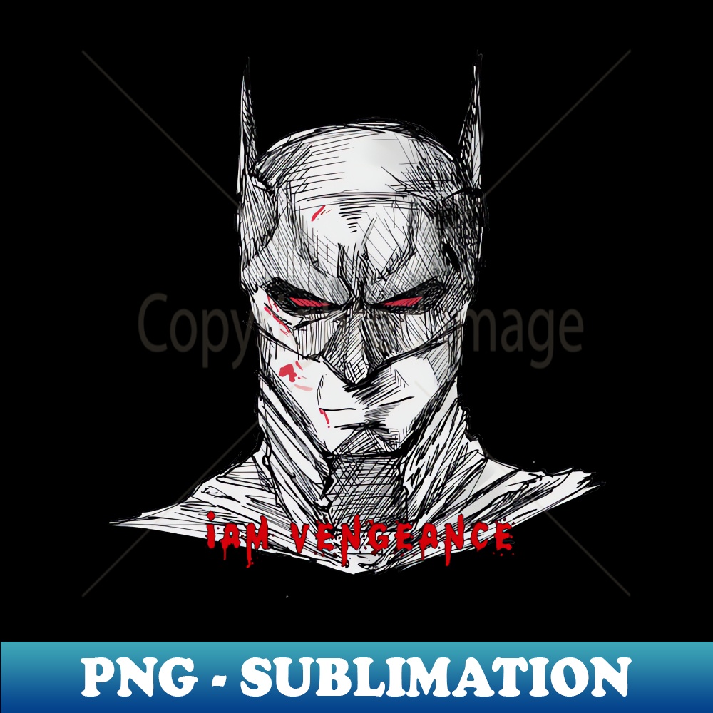Batman black and white - Aesthetic Sublimation Digital File | Inspire ...