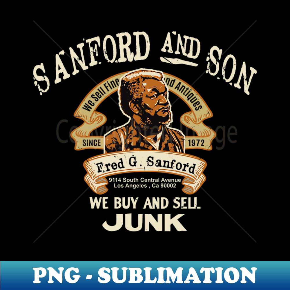 Fred Sanford Seller of Fine Second Hand Junk Sanford and Son | Inspire ...