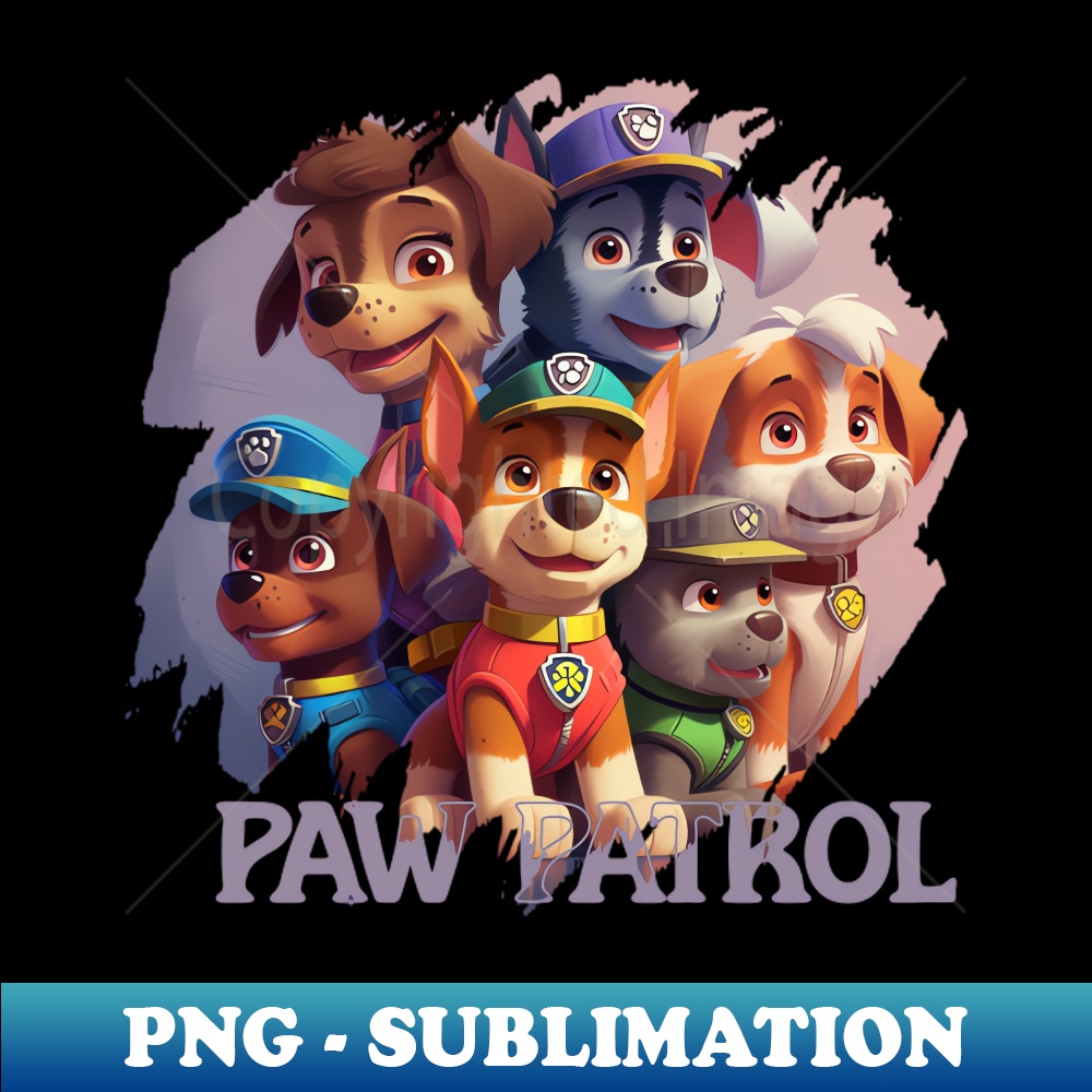 PAW Patrol The Mighty - PNG Transparent Sublimation Design - | Inspire ...