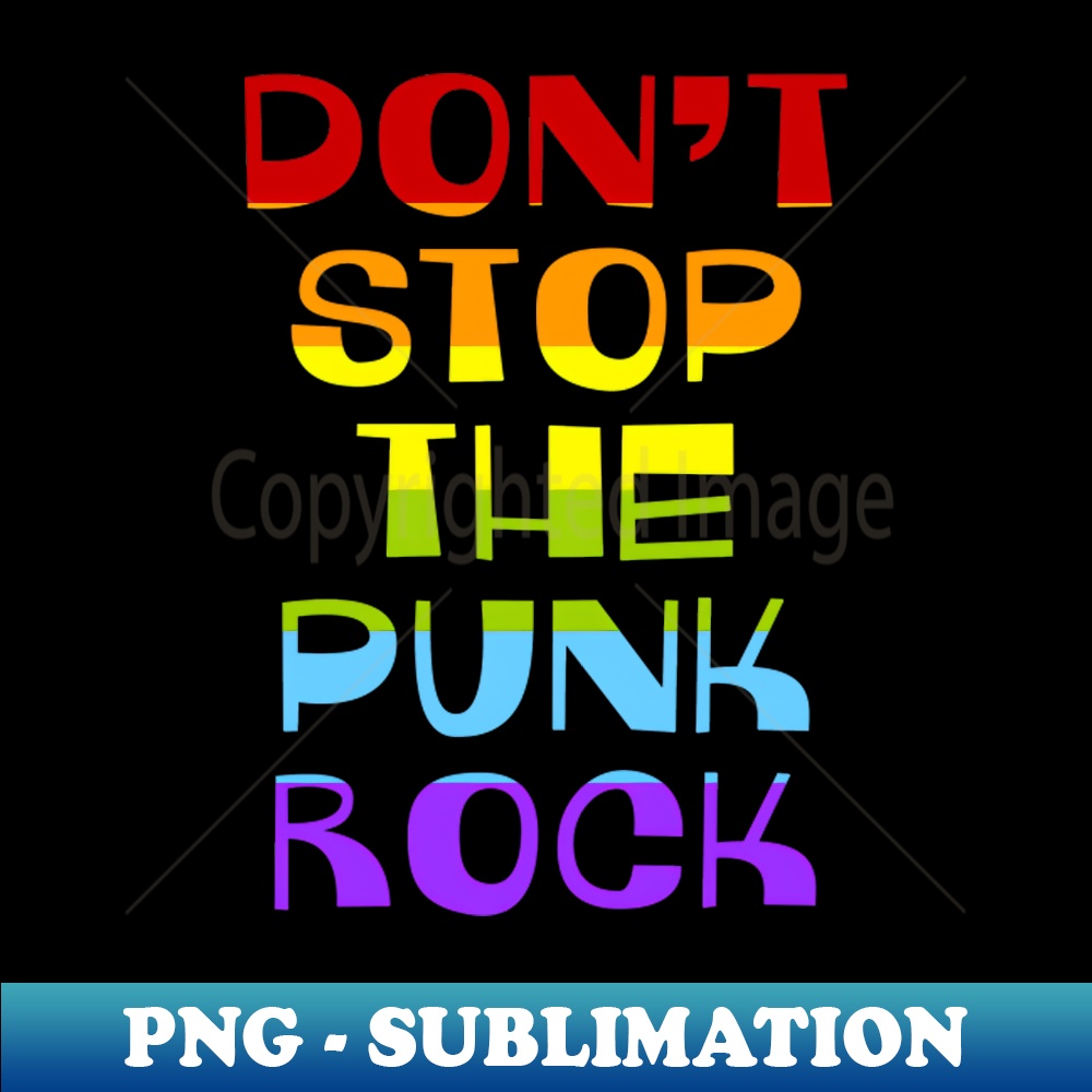Punk Rock - High-Resolution PNG Sublimation File - Capture I | Inspire ...