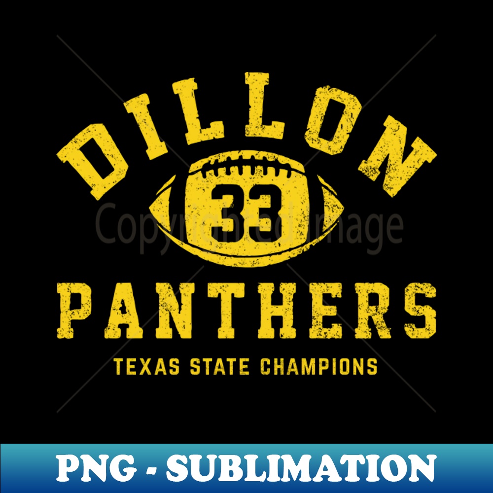 Dillon Panthers 33 Texas State Champions - Instant PNG Subli | Inspire ...