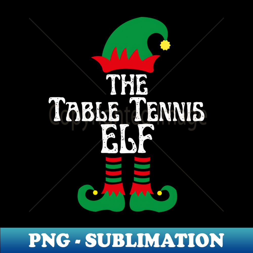 Table Tennis Elf Family Christmas Elf Costume - Elegant Subl | Inspire ...