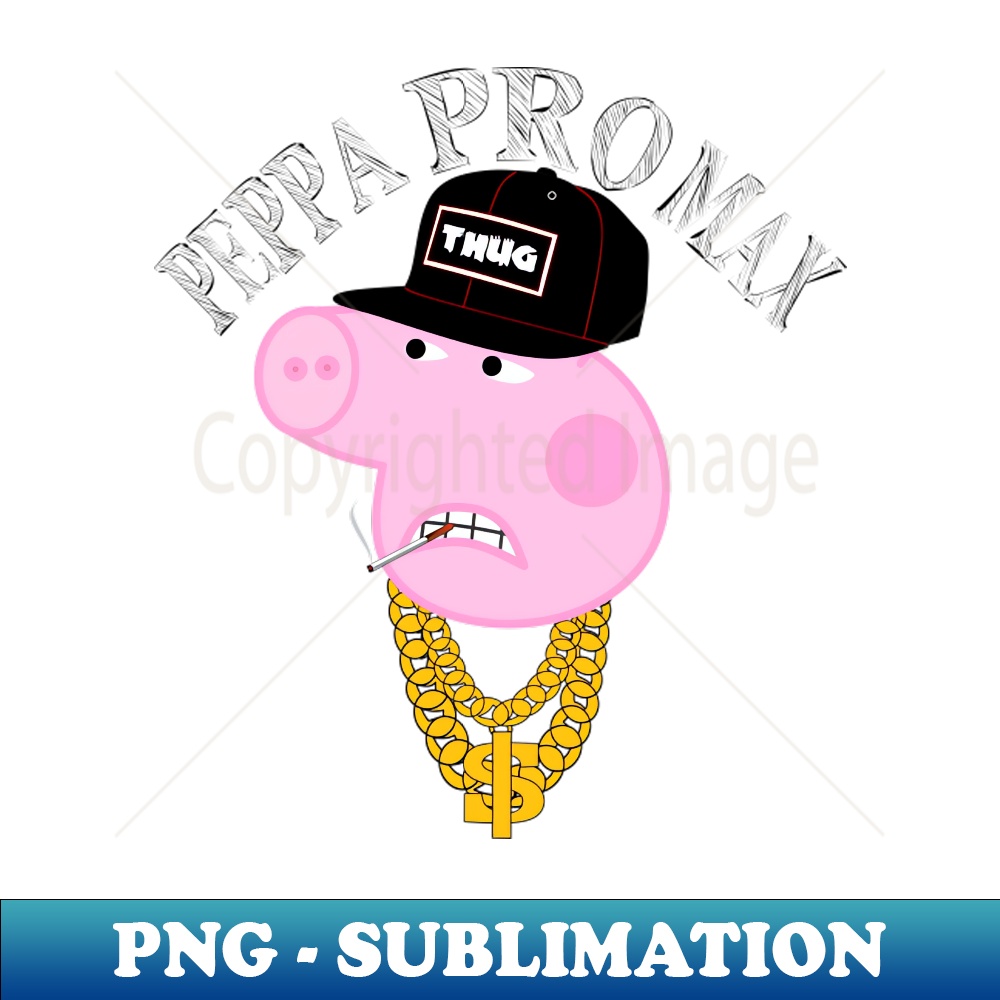 Peppa Pro Max - Aesthetic Sublimation Digital File - Bold & | Inspire ...