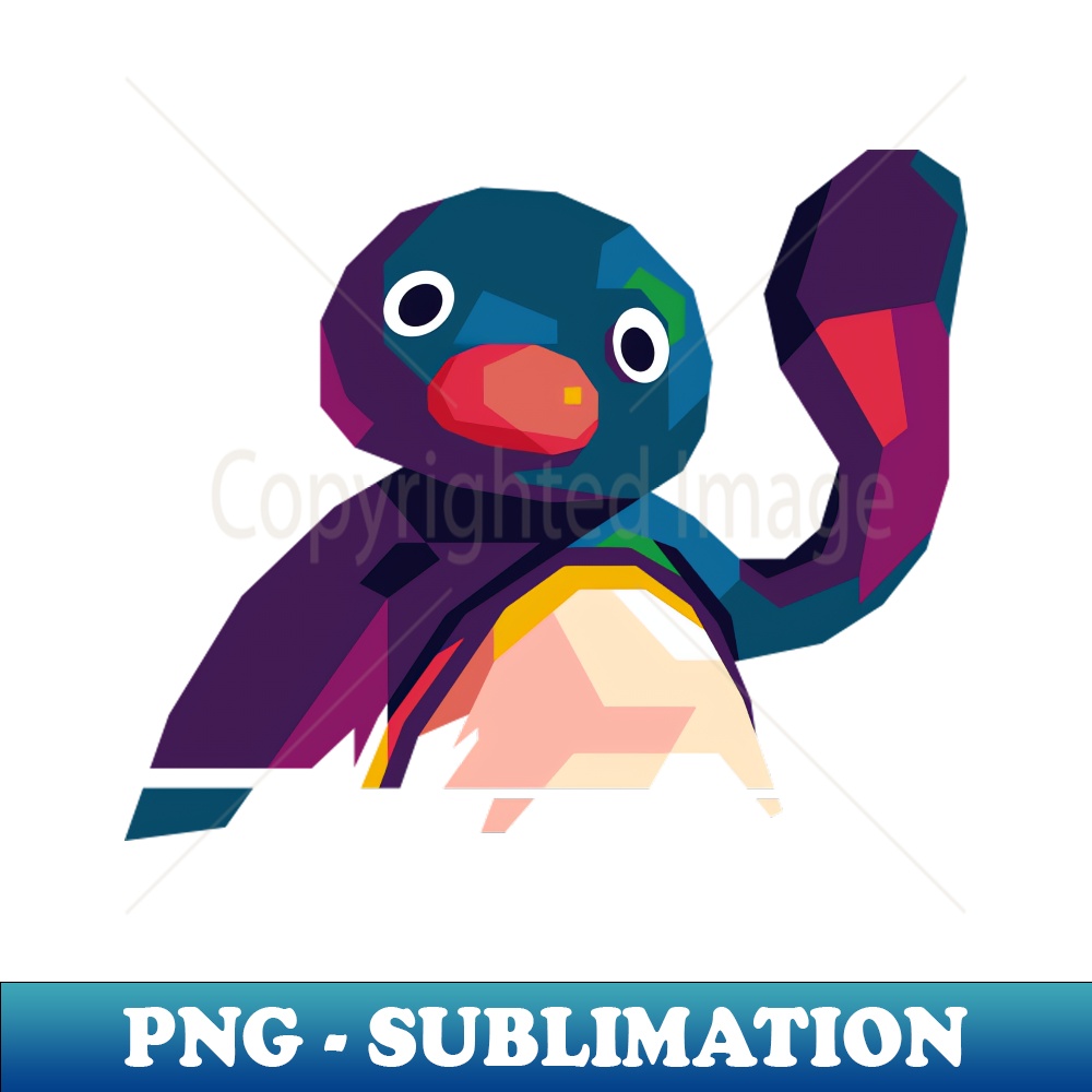 Hello Penguin Meme - Retro PNG Sublimation Digital Download | Inspire ...