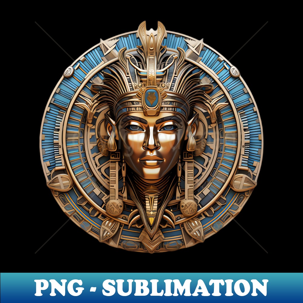 Ancient King in Gold - Exclusive PNG Sublimation Download - | Inspire ...