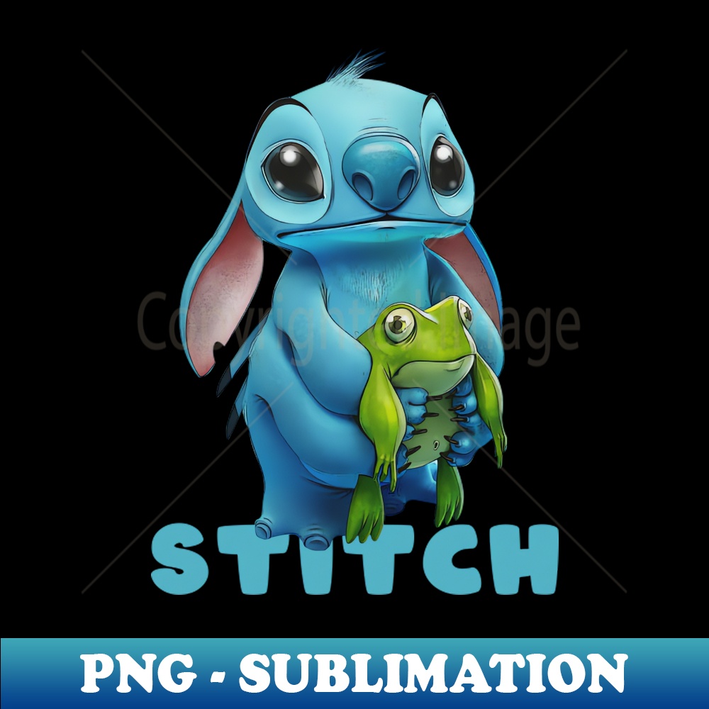 Stitch - Retro PNG Sublimation Digital Download - Create wit | Inspire ...